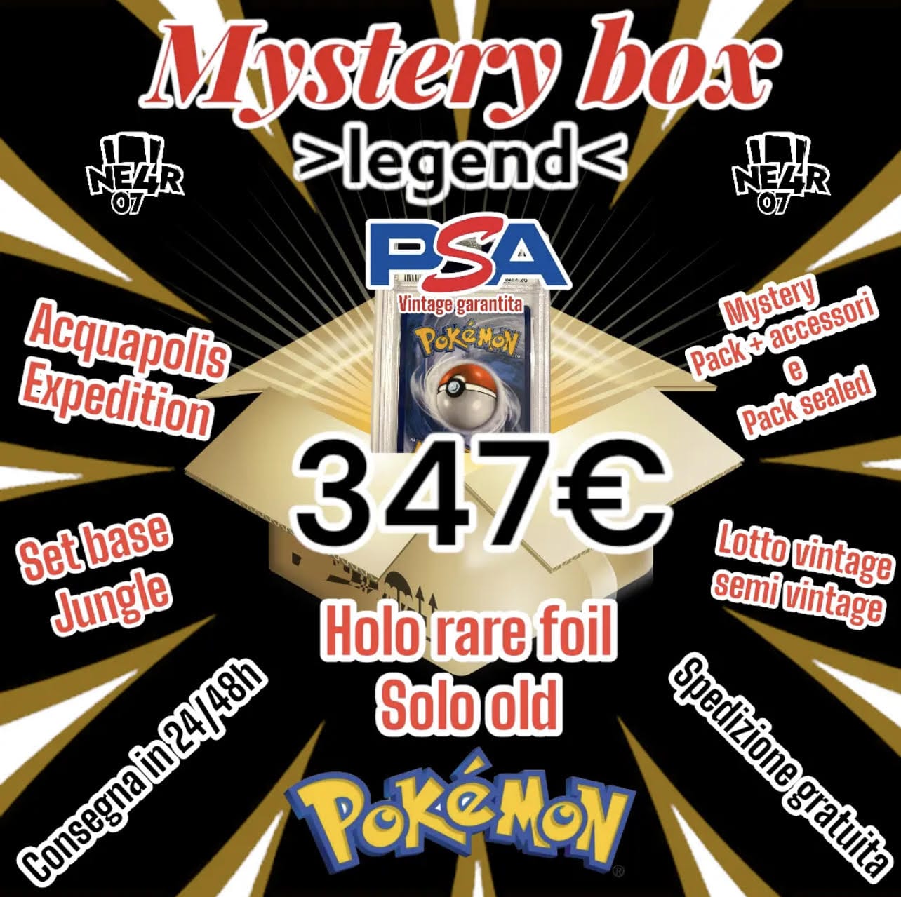 Mystery Box Pokemon - Near07 Store